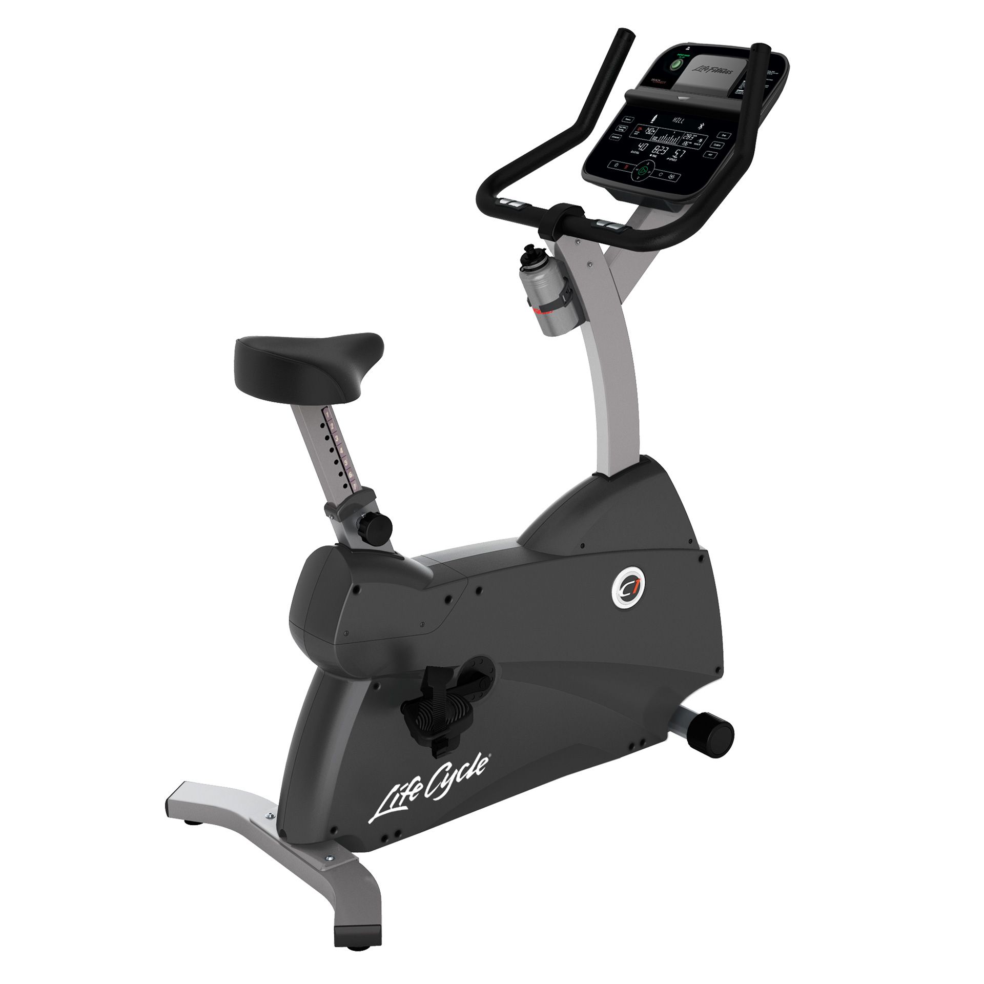 C1 Upright Bike mit Track Connect 2.0 Konsole | LF-UB-C1-TRACK